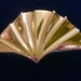 MONET Large Gold Metal Fan Brooch Figural Pin 1980s Vintage - Etsy