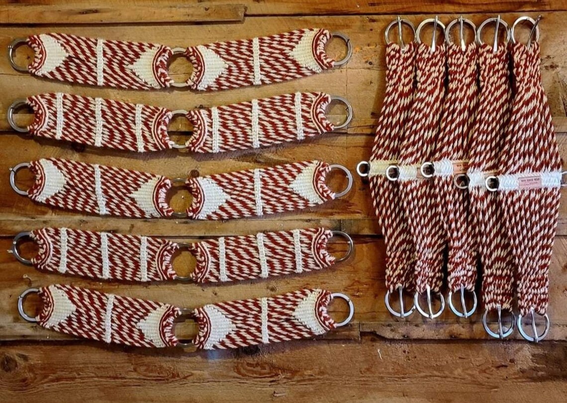 ROPER Cinches-custom, Handmade, 100% Mohair, Cinches Made in USA - Etsy