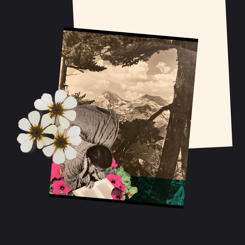 Collage Art Print | Vintage Collage Art | "a Few of My Favorite Things ...