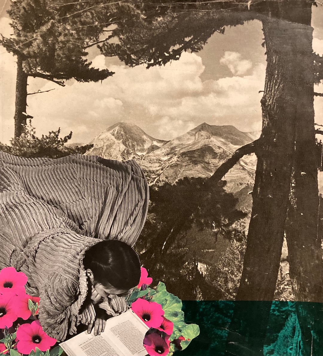 Collage Art Print | Vintage Collage Art | "a Few of My Favorite Things ...