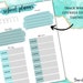 School Planner, Daily Tracker, Printable, PDF - Etsy UK