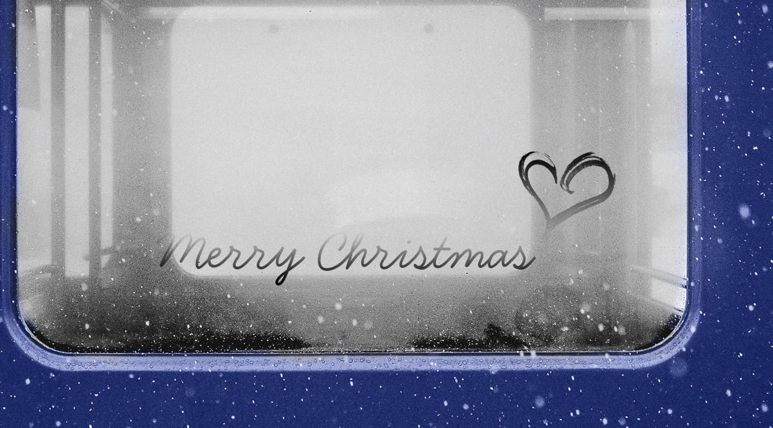Train Window with Phrase Polar Express Scene premade | Etsy