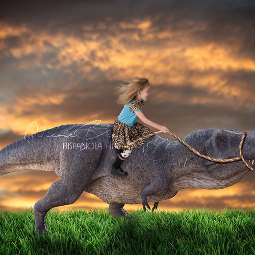 Dinosaur Scene Premade Backdrop Dinosaur Backdrop - Etsy Canada