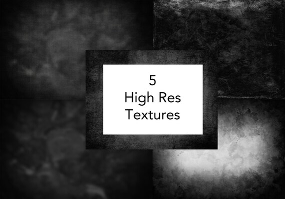 5 Black Grey Paper Texture Digital Linen Texture Background - Etsy