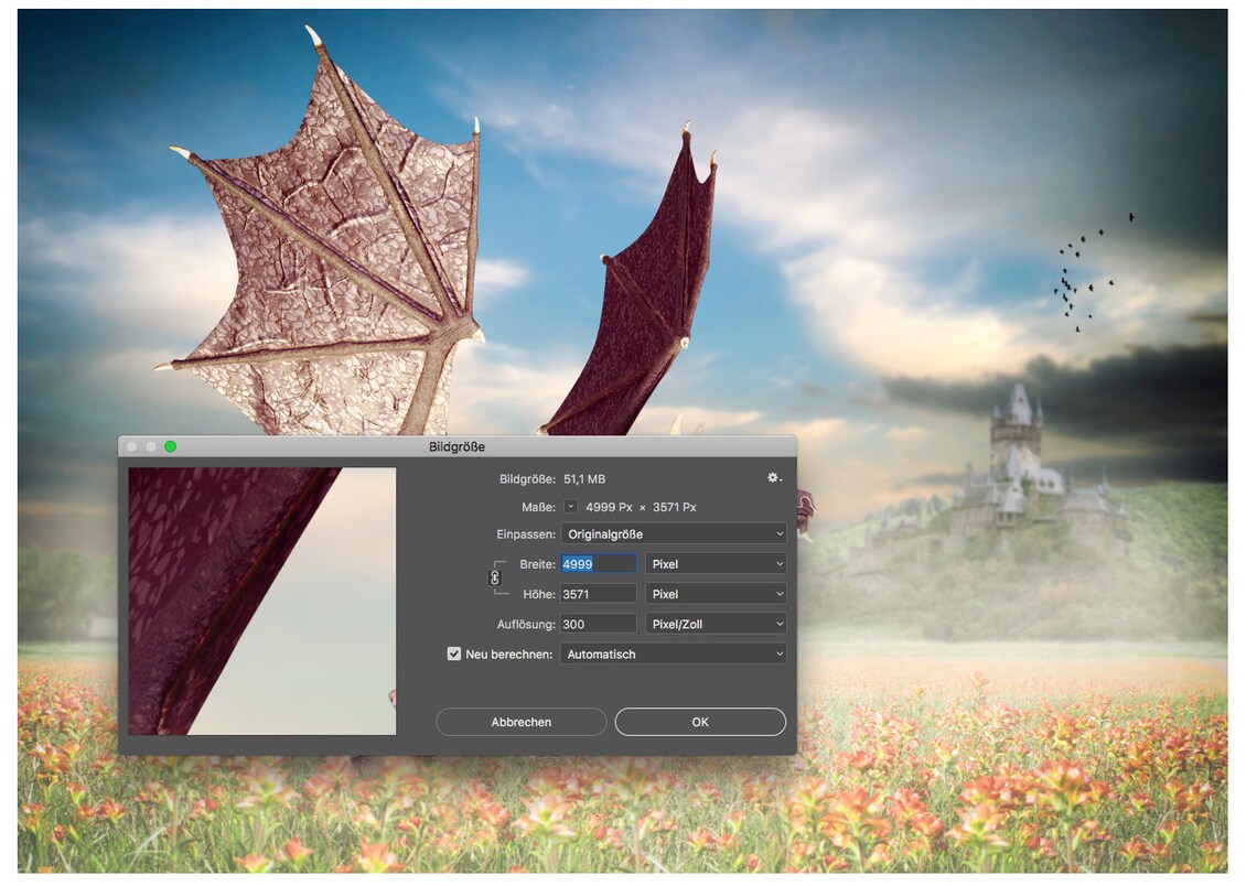 Dragon and Castle Scene Dragon Backdrop Premade Backdrop - Etsy