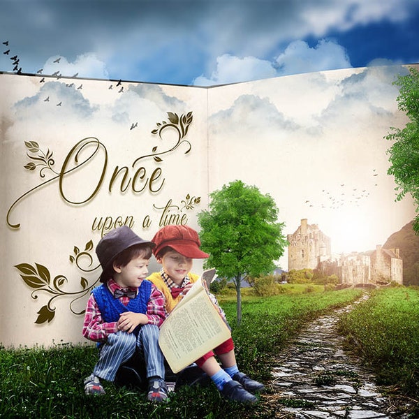 Once Upon a Time Backdrop - Etsy
