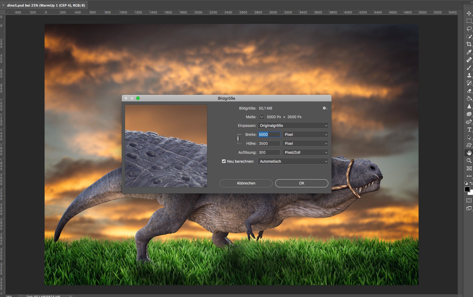 T-rex Dinosaur Scene Digital Premade Backdrop Dinosaur | Etsy