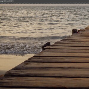 Boardwalk With Sunrise Boardwalk Backdrop Digital Premade Digital ...