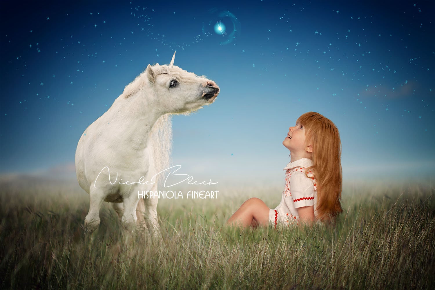 Unicorn Elf Scene Unicorn Backdrop Digital Backdround - Etsy