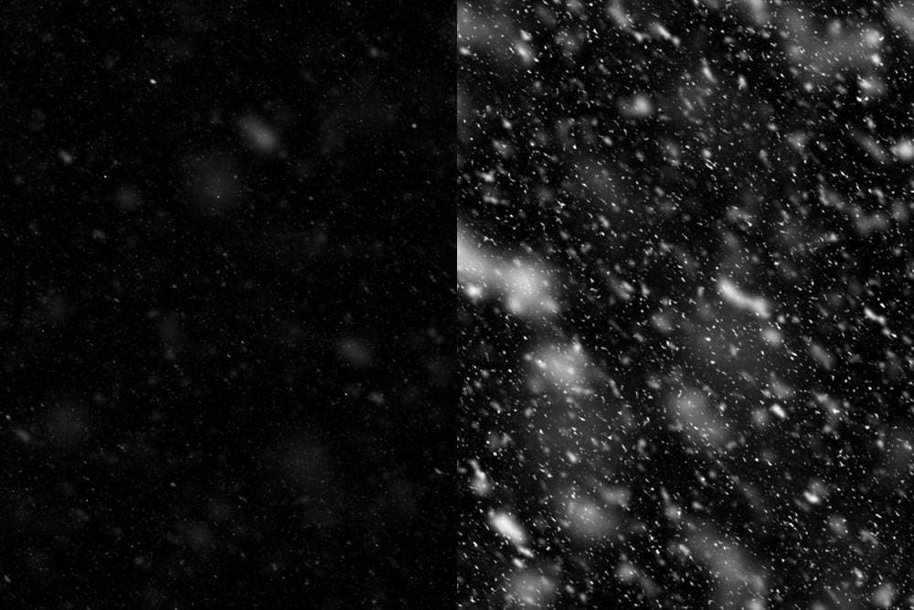 Snow Fall Overlays Realistic Snow Digital Digital Overlays - Etsy