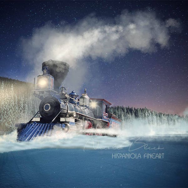 Polar Express Background Digital Download - Etsy