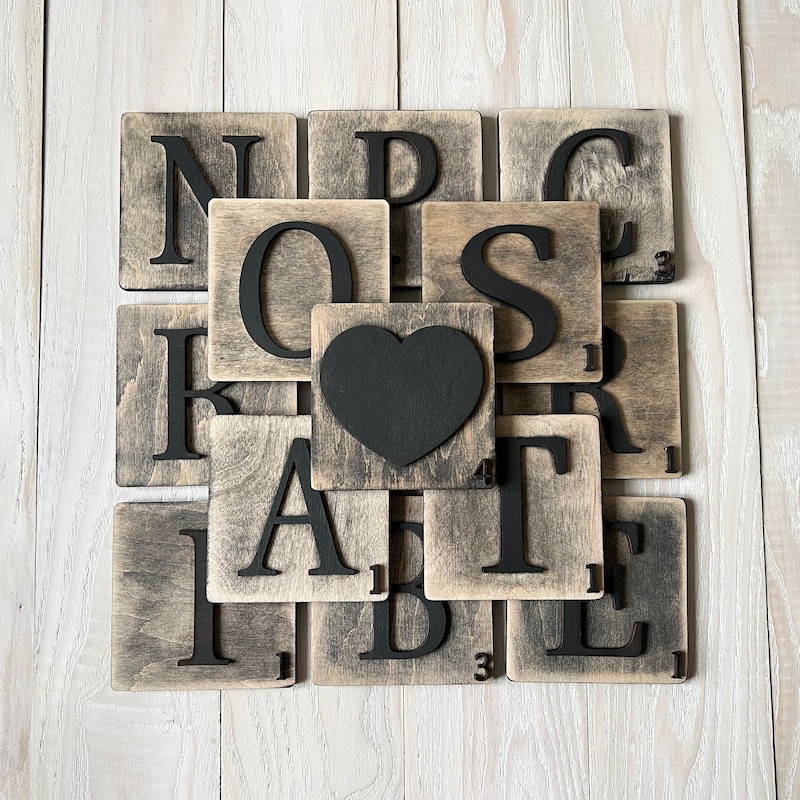 Large Scrabble Tiles - Etsy