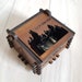 Christmas Gift Music Box Mechanical Music Box Music Box Handle Wooden ...