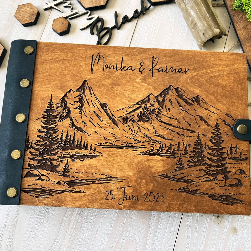 Rustic Wedding Album - Etsy