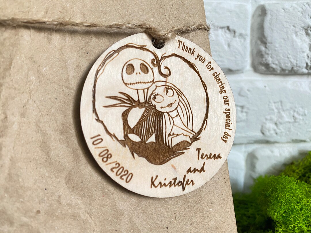 Wedding Favor Tags Wood Personalized You Tag Memory Wooden Wedding Gift ...