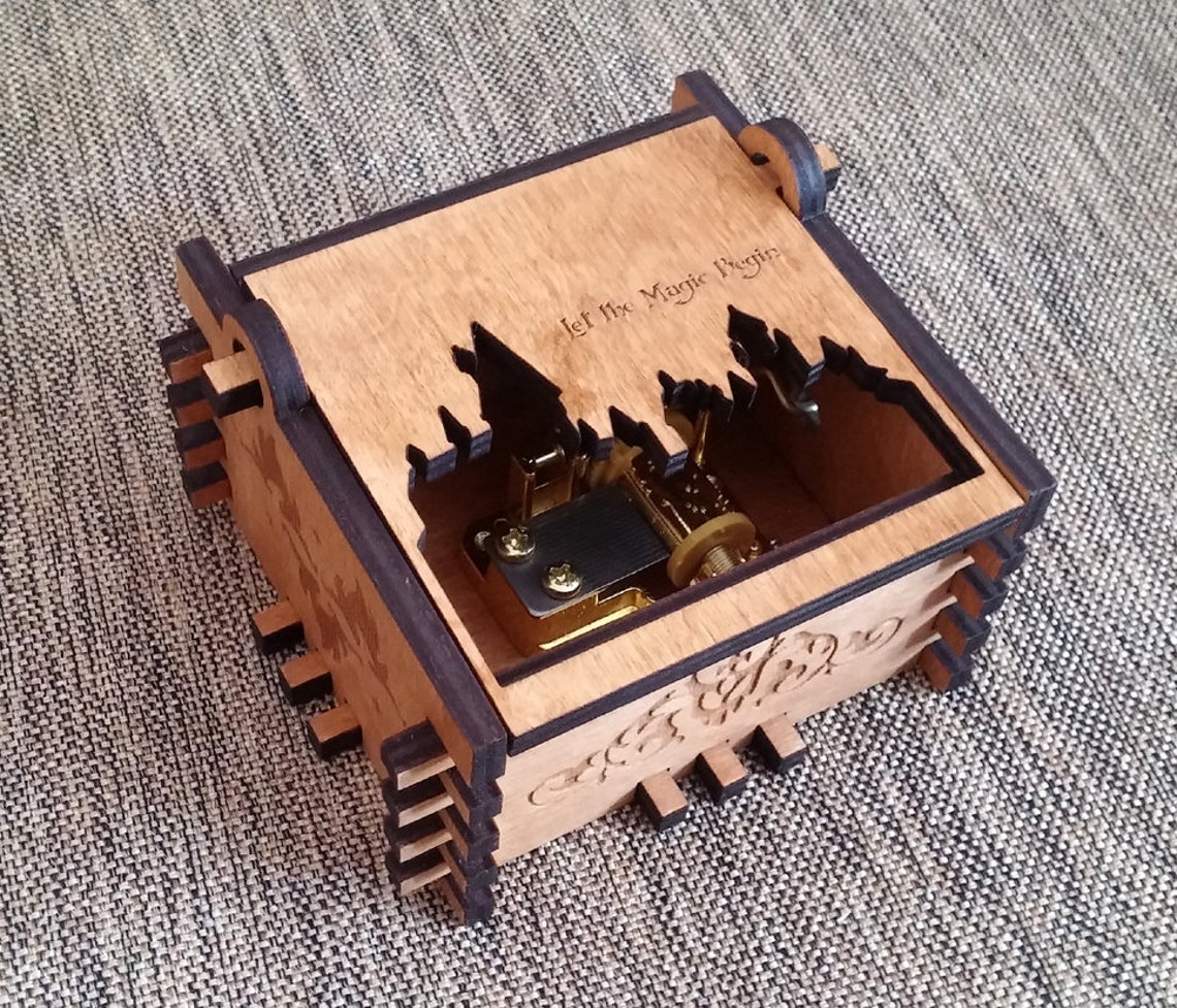 Christmas Gift music box Mechanical Music Box Music Box Handle | Etsy