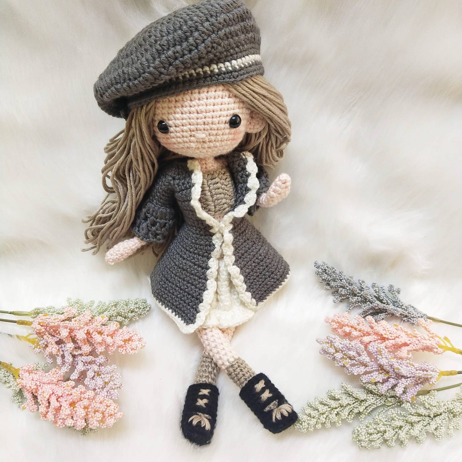Amaryls Crochet Doll Pattern Amigurumi Doll Pattern Etsy