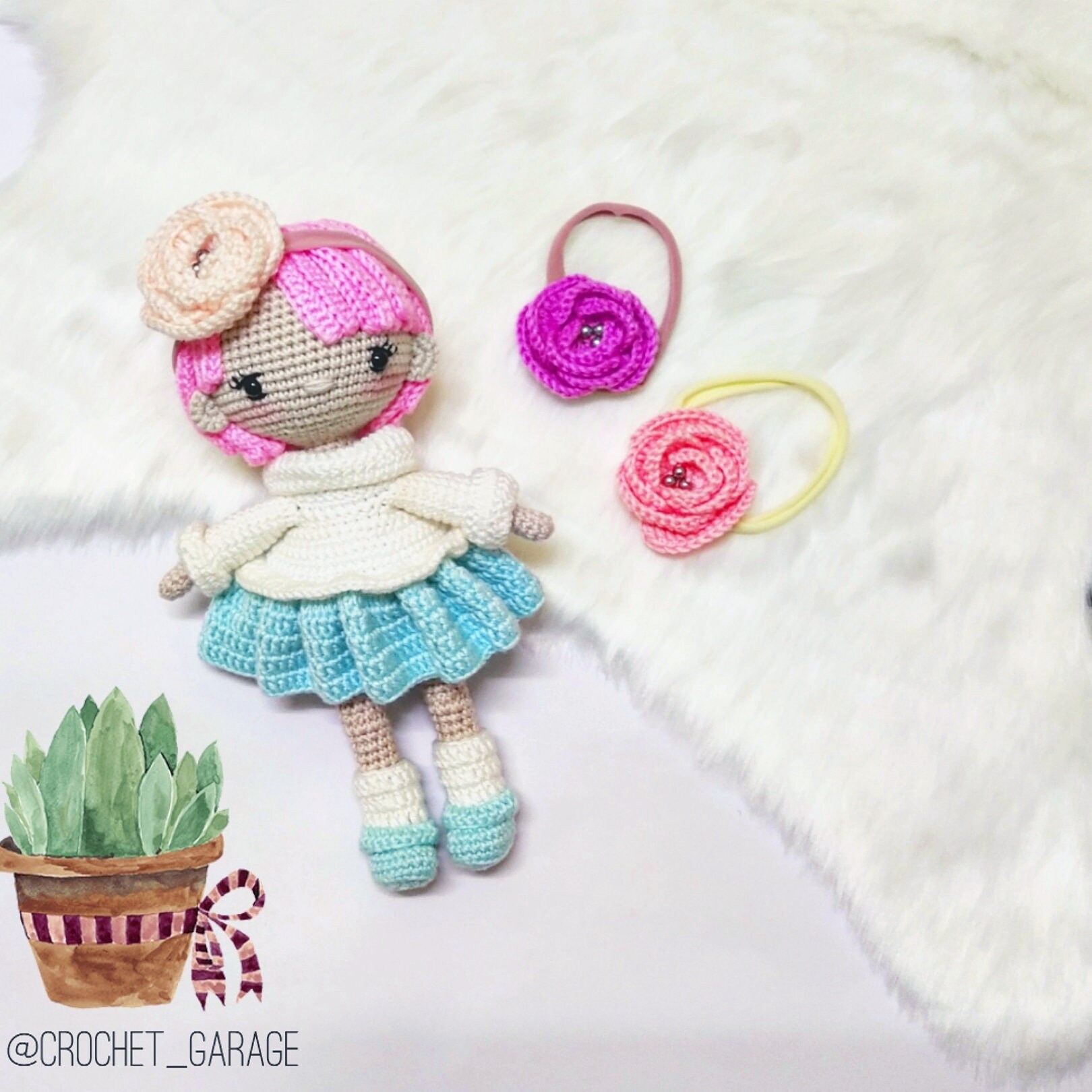 MIMI DOLL B ROSE.. / Crochet Pattern / Crochet Doll Pattern - Etsy