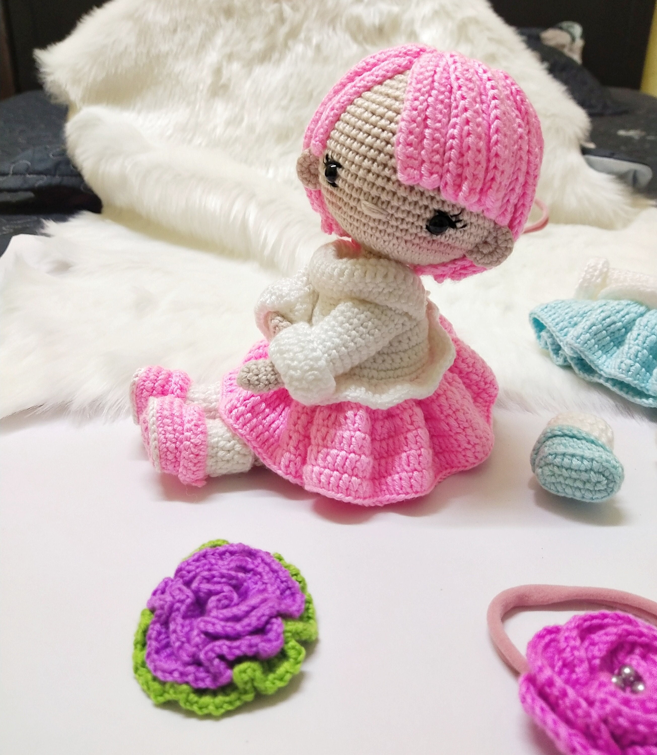 MIMI DOLL B ROSE.. / Crochet Pattern / Crochet Doll Pattern - Etsy