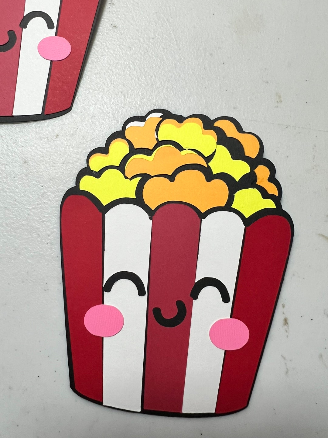 Popcorn Buckets Die Cuts, Set of 3 - Etsy