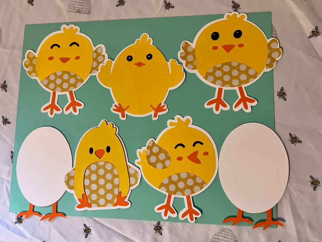 My Favorite Peeps, Set of 7, Chics - Etsy