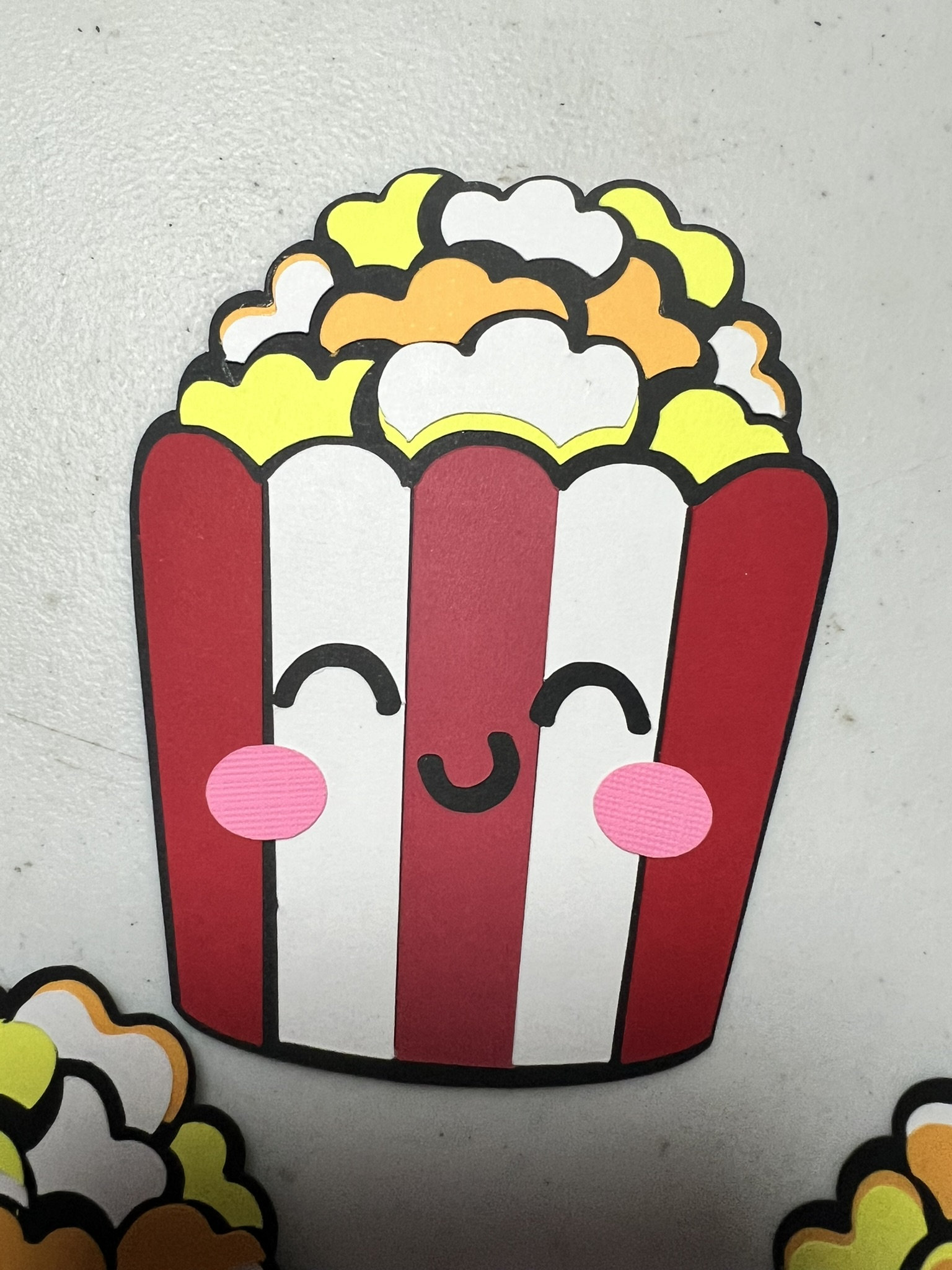 Popcorn Buckets Die Cuts, Set of 3 - Etsy