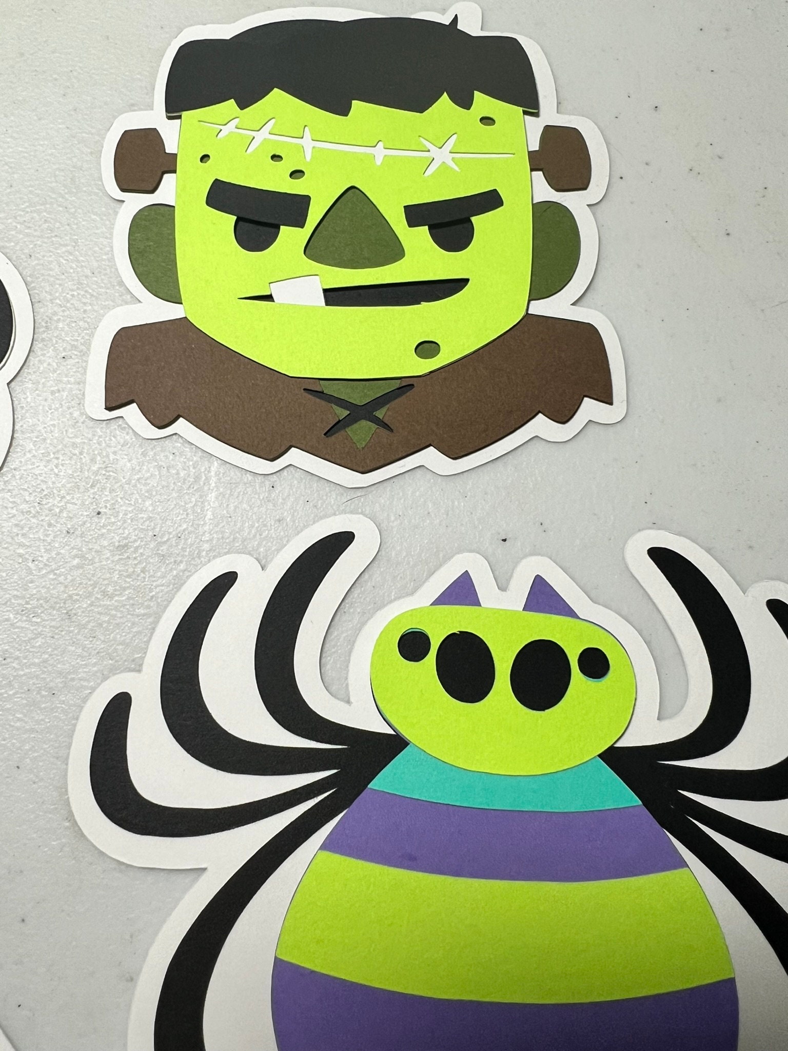 Monster Mash Die Cuts, Set of 7 ! - Etsy