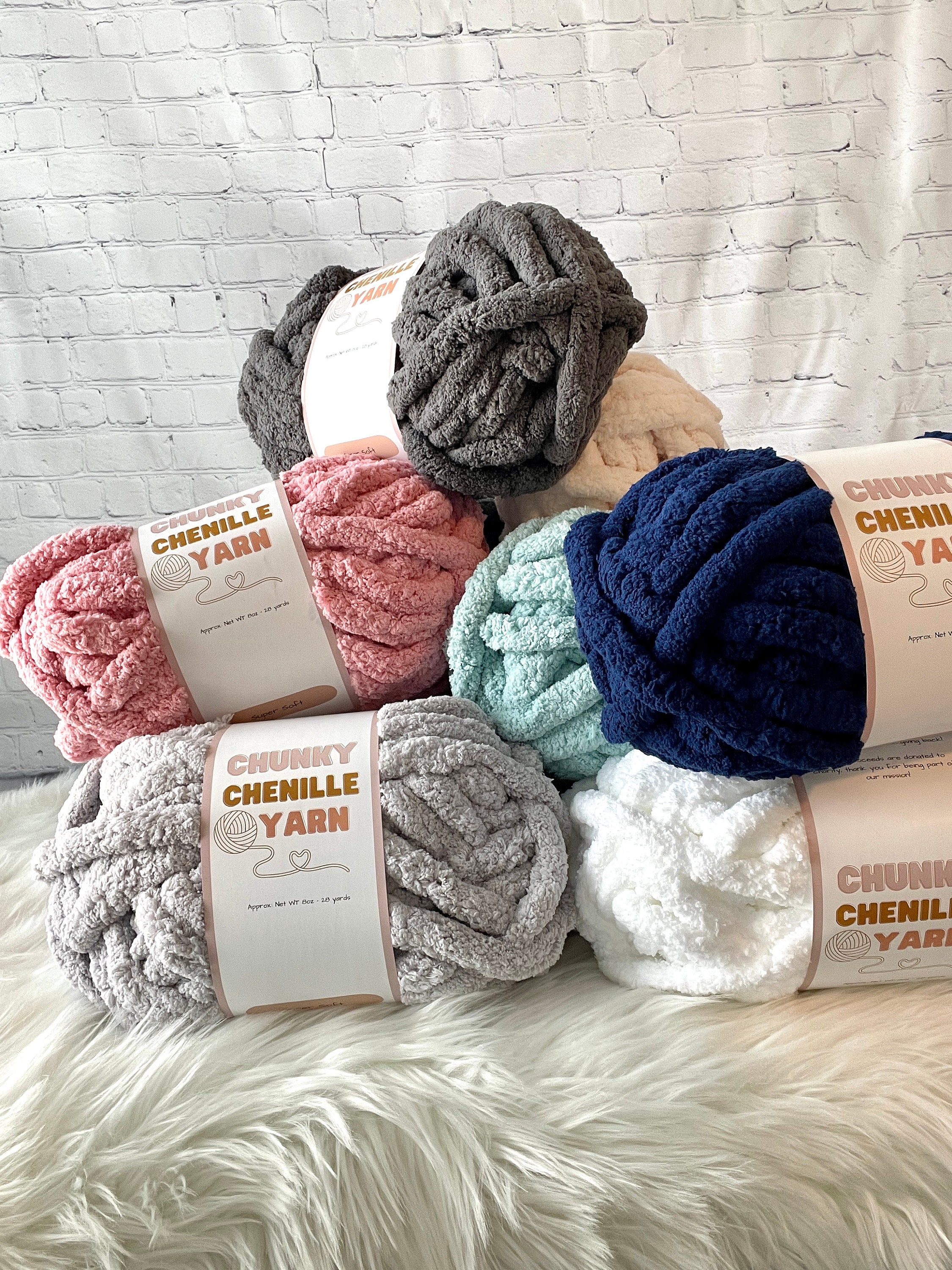 Green Yarn Chunky Yarn For Hand Knitting,Big Thick Blanket Yarn,Soft ...