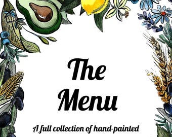 Restaurant Menu Template Microsoft Word MS. Print From Home - Etsy