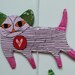 Katzen aus Pappmache, Mobile - Etsy.de