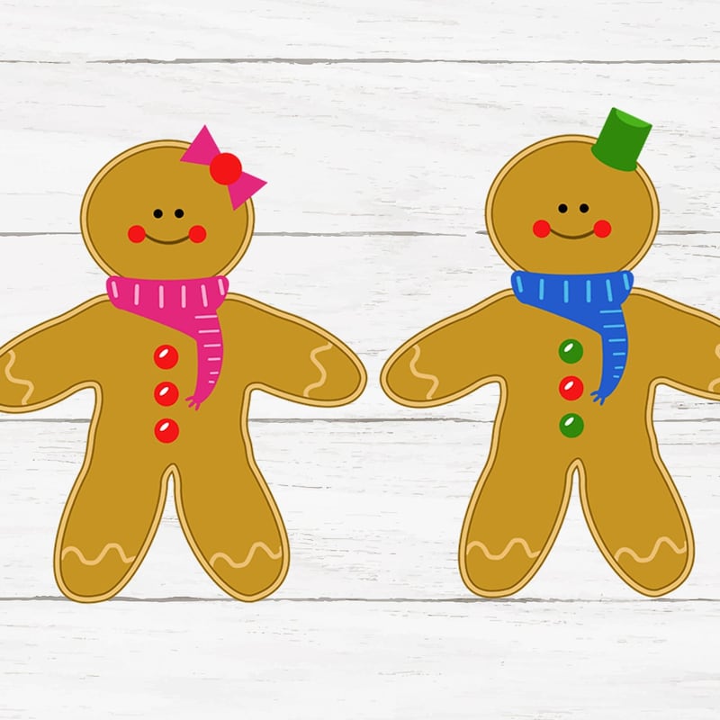 Gingerbread Couple - Etsy