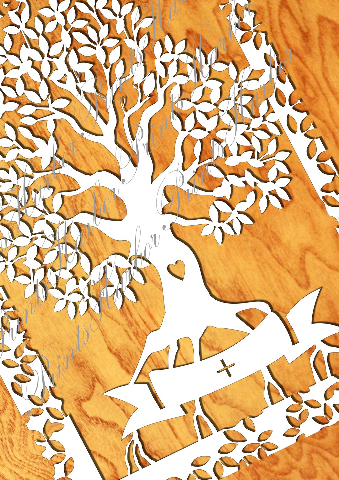 Wedding Tree Tree Svg Wedding Svg Instant Download Cuttable File Best ...