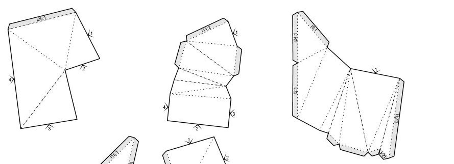 Hand Low Poly, Paper Craft, Pdf, Finger Papercraft, DIY, Paper ...