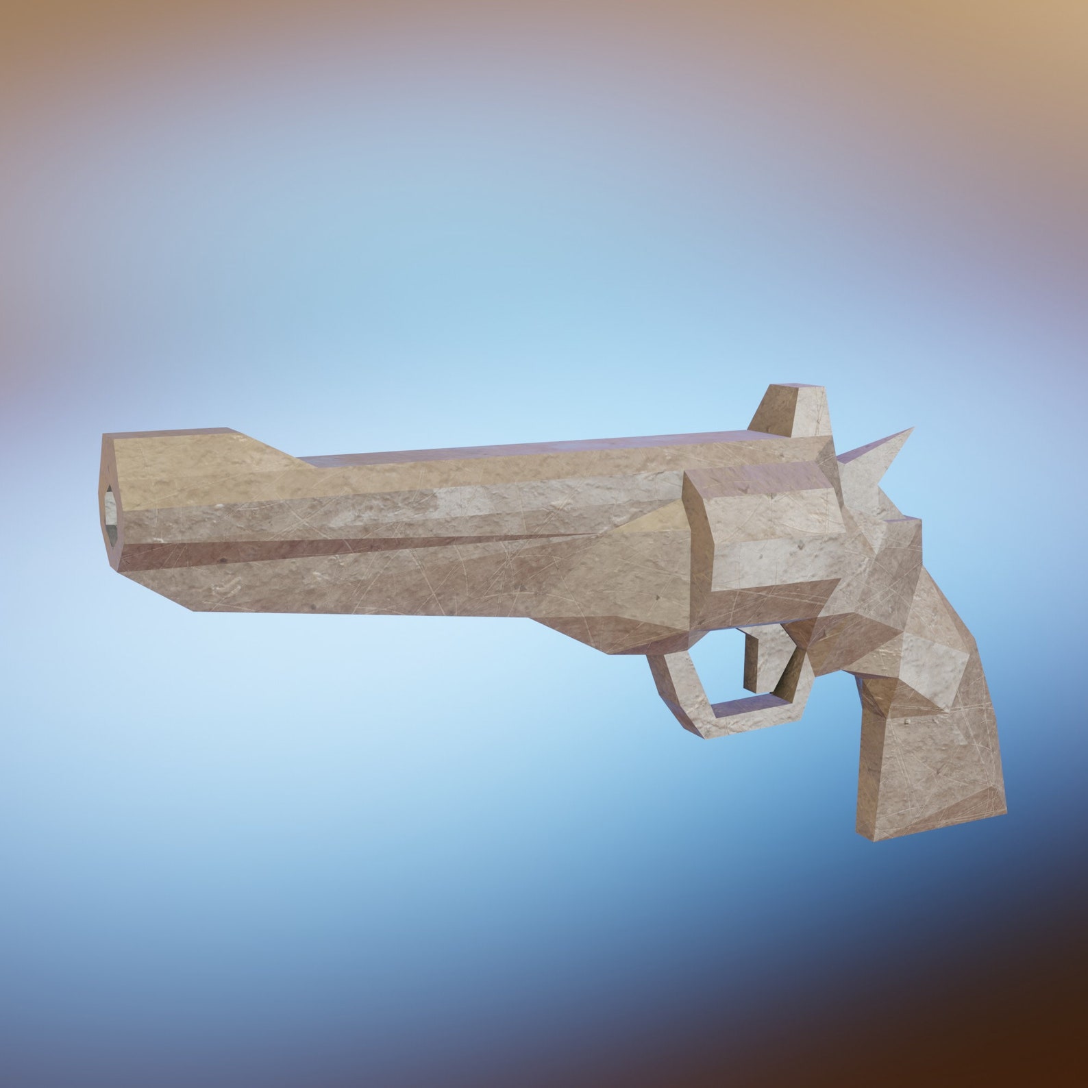 DIY Paper Model, Revolver, 3d Papercraft Pdf, Fallout, Colt, SVG - Etsy