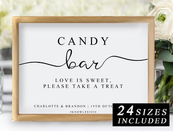 Candy Bar Wedding | Etsy