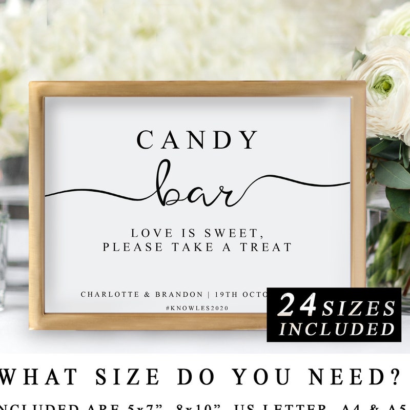 Wedding Candy Decor - Etsy