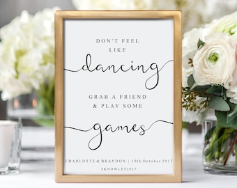Wedding Sign Dancing - Etsy
