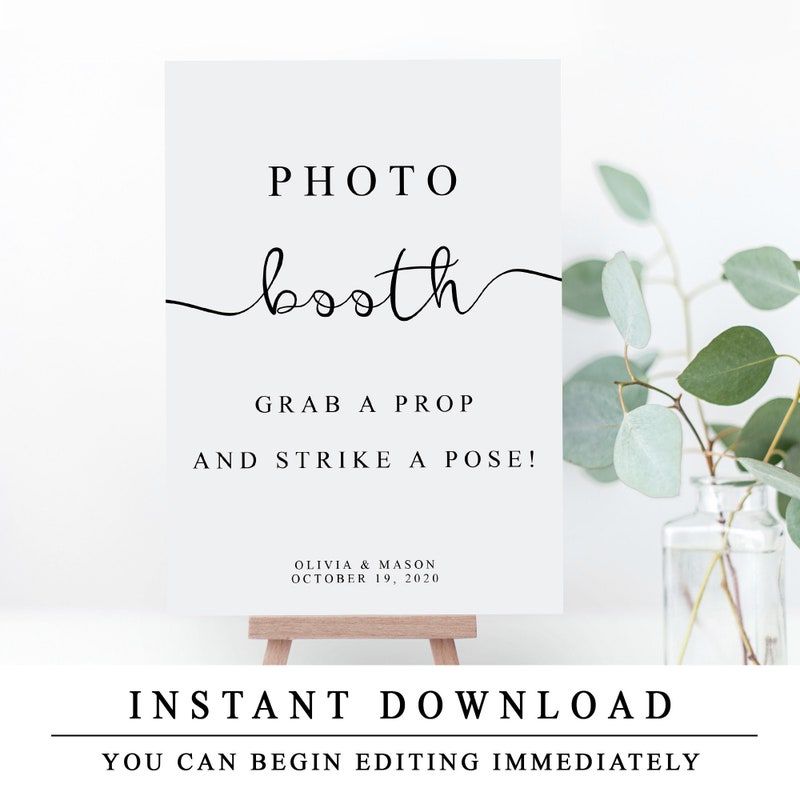 Photobooth Sign - Etsy