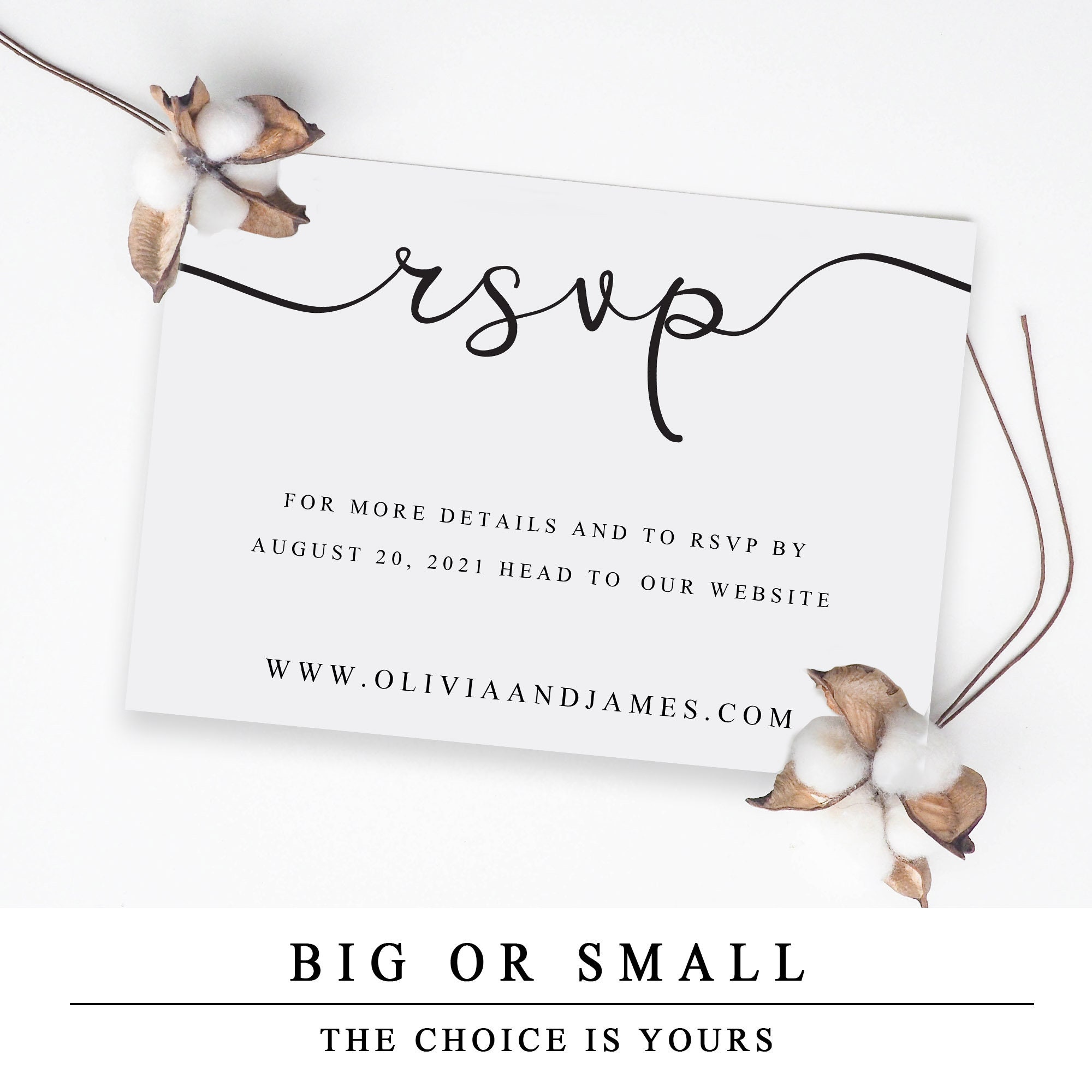 RSVP Website Template Instant Download Wedding Website RSVP | Etsy
