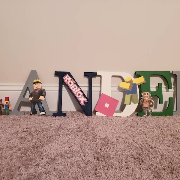 Roblox Letters - Etsy