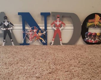 Custom Power Rangers - Etsy
