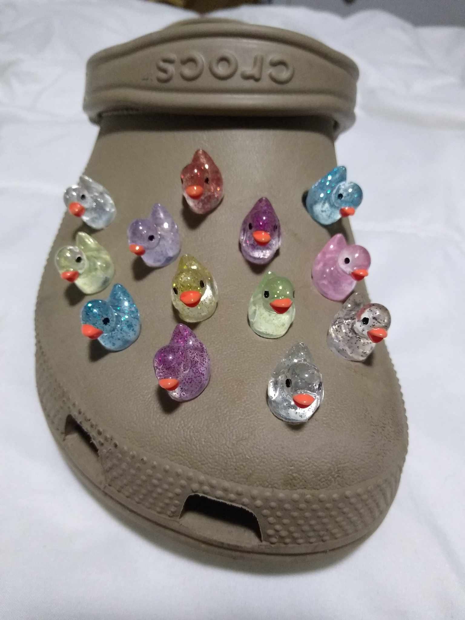 Glitter Duck Shoe Charms INDIVIDUAL - Etsy