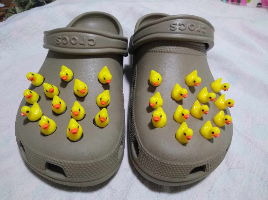 Yellow Duck Shoe Charms INDIVIDUAL - Etsy