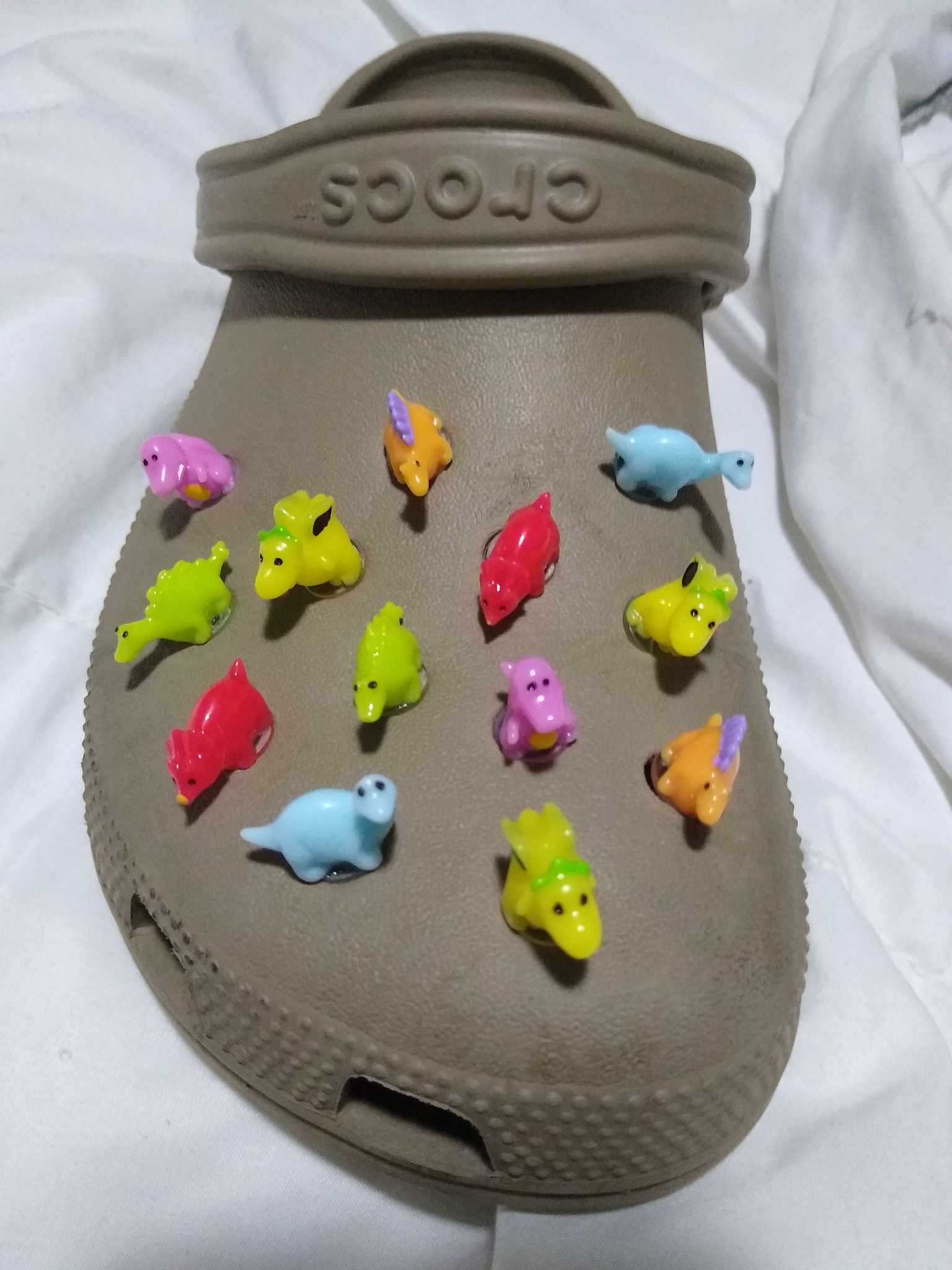 Dinosaur Croc Charms INDIVIDUAL - Etsy