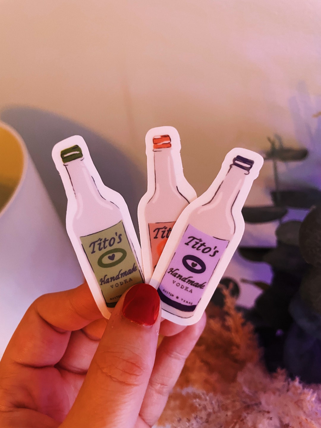 Vinyl Sticker-vodka-vinyl Stickers-gifts for Her-laptop Stickers ...