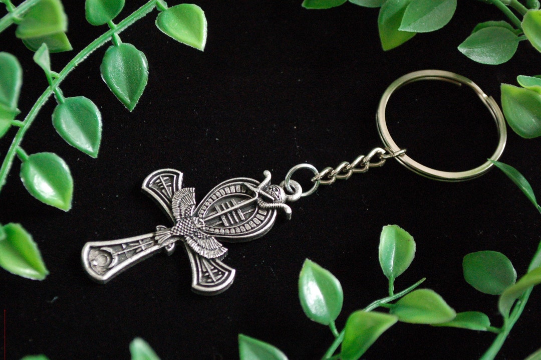 Egyptian Ankh Keyring Hieroglyphic Symbol Life Gift - Etsy