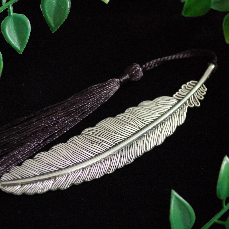 Feather Bookmarks - Etsy