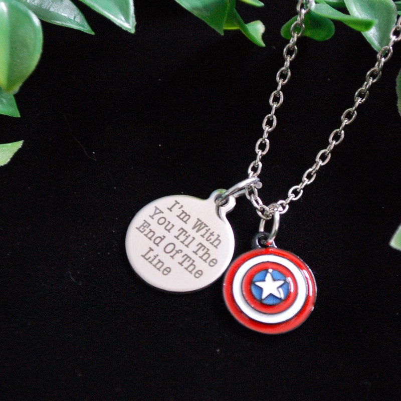 Captain America Jewelry - Etsy