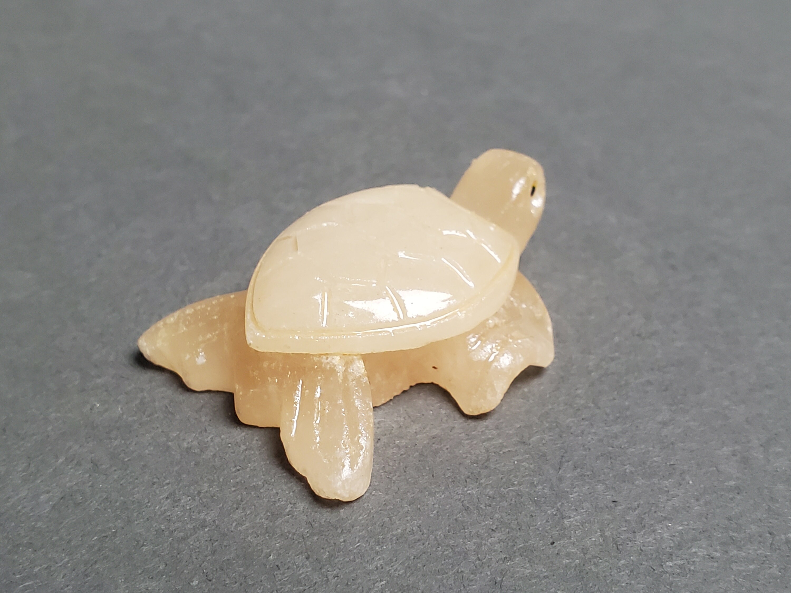 Detailed Miniature Stone Sea Turtle Figurine, Carved Stone Sea Turtle ...