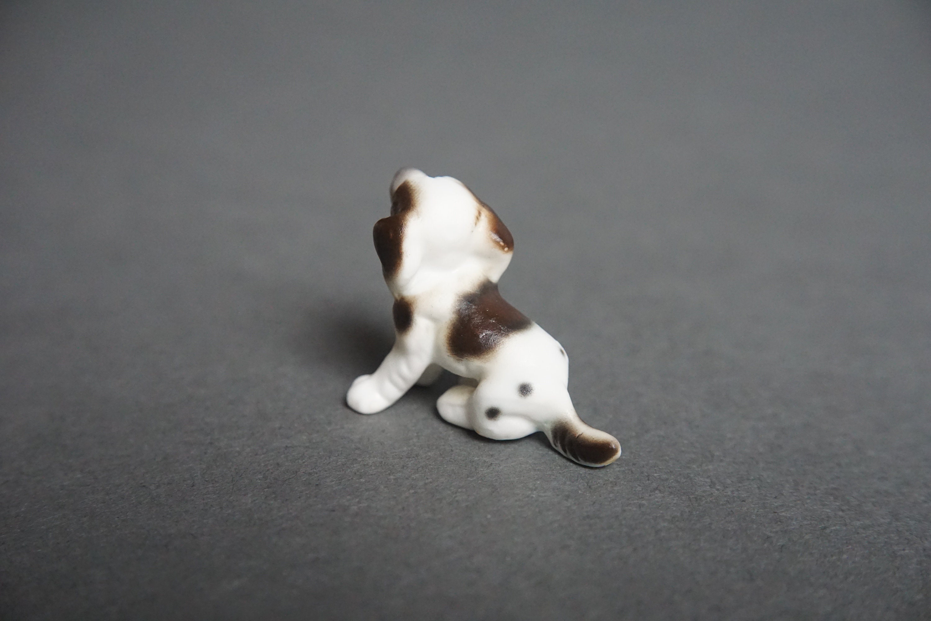 Ceramic Spaniel Puppy Dog Figurine Miniature Springer - Etsy